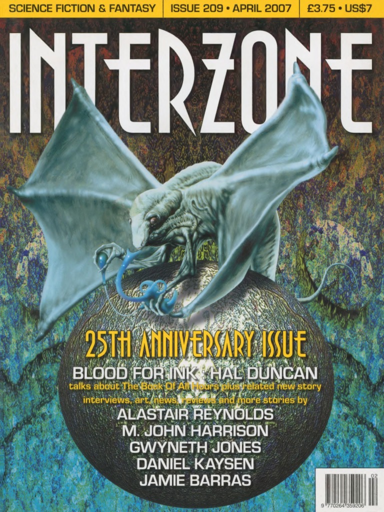 Interzone 209 2007-04 | PDF | Interzone (Magazine)