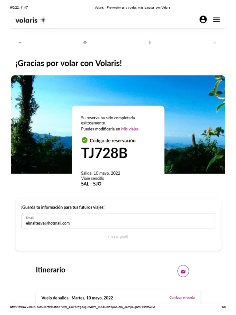 Volaris - Promociones y vuelos más baratos con Volaris | PDF