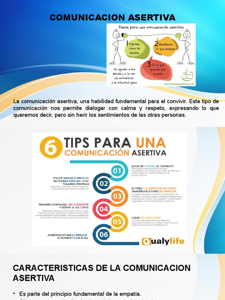 Comunicacion Asertiva | PDF