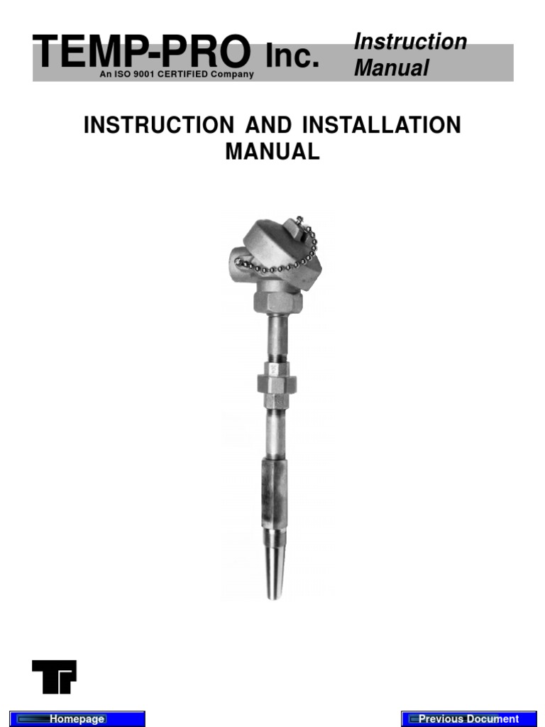 CT112558 Im | PDF | Thermocouple | Metrology