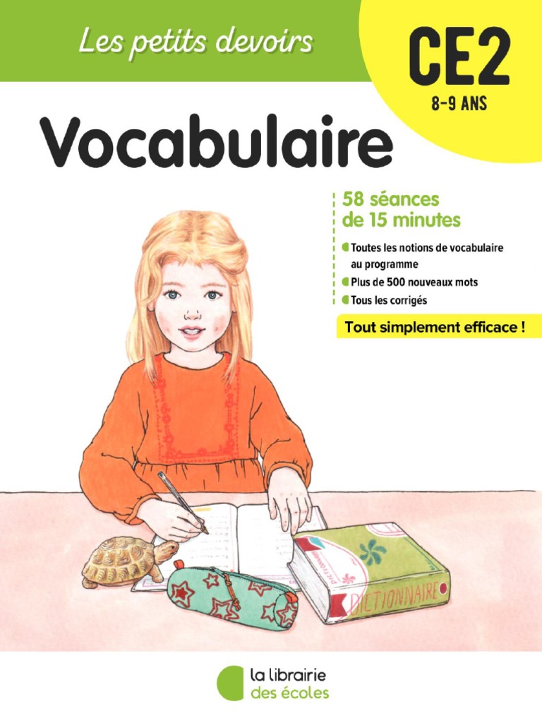 Les Petits Devoir Vocabulaire - CE2 | PDF