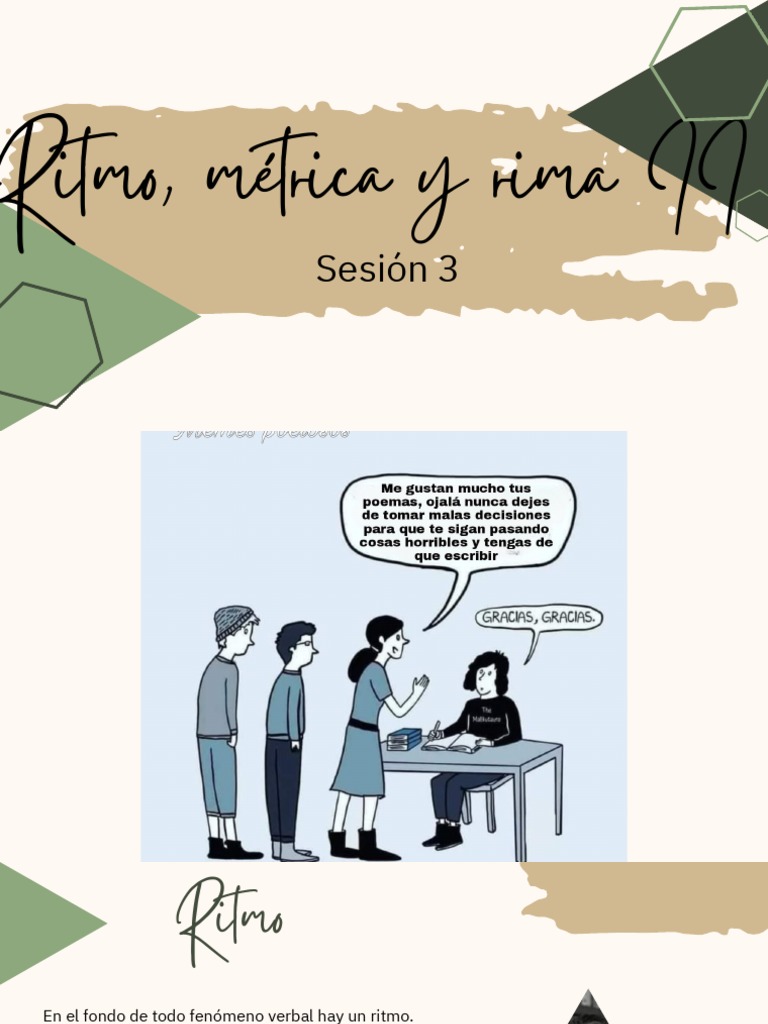 Ritmo, Métrica y Rima II. El Soneto.. | PDF | Poesía | Ritmo