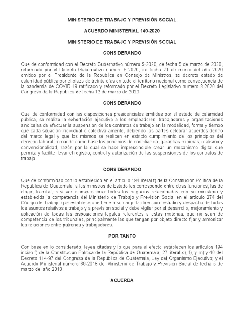 Ministerio de Trabajo y Previsión Socialssssssssssssssssssdf | PDF | Juez | Guatemala