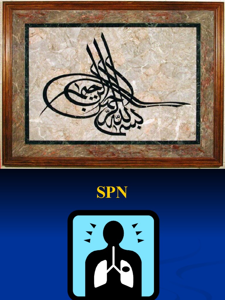 Solitary Pulmonary Nodule (SPN ( | PDF | Positron Emission Tomography | Ct Scan