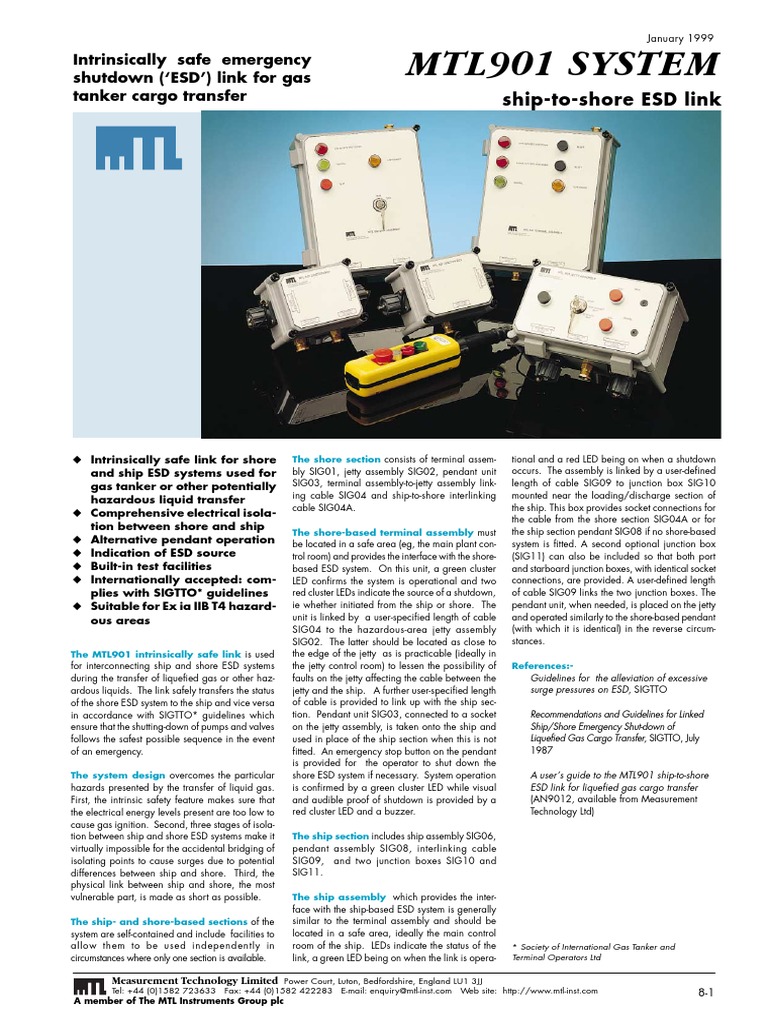MTL 901 System | Download Free PDF | Ac Power Plugs And Sockets ...