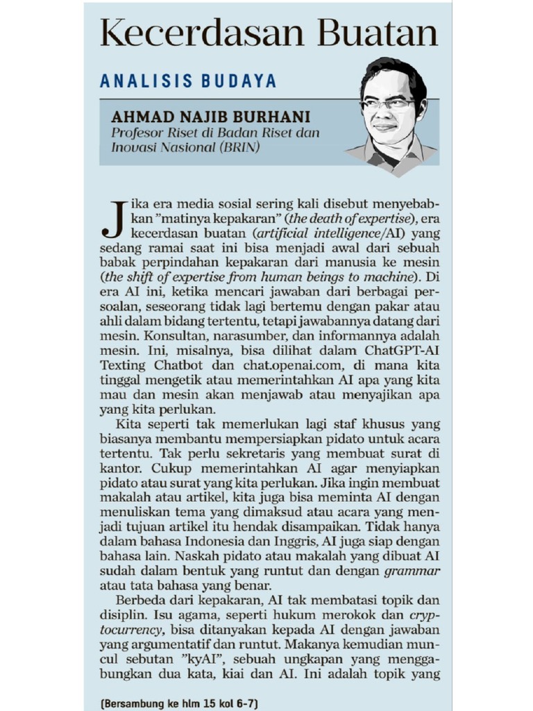 Ahmad Najib Burhani-Kompas 24-01-23 | PDF