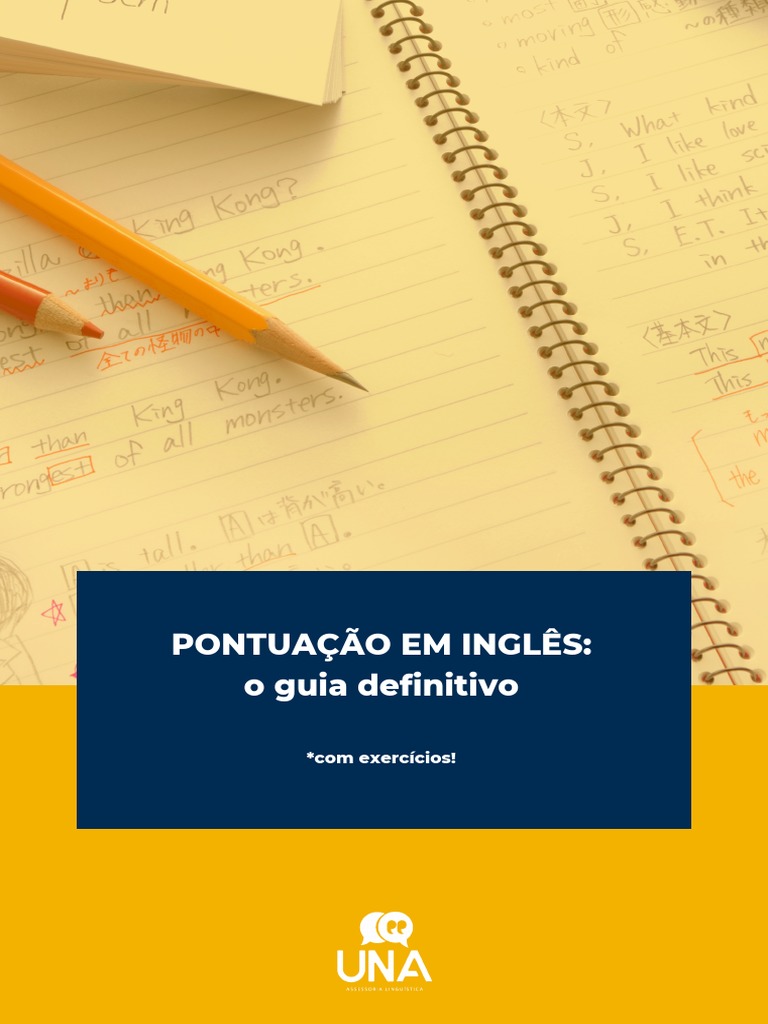 PONTUAÇÃO EM INGLÊS - o Guia Definitivo - unaAL | PDF | Assunto ...