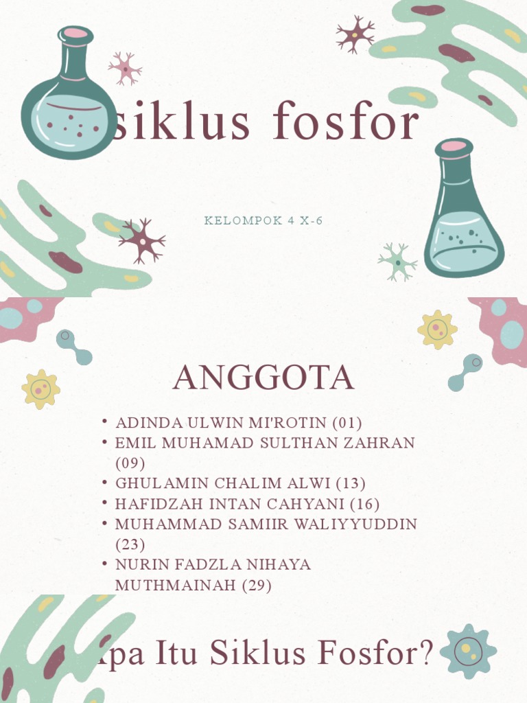 Siklus Fosfor | PDF