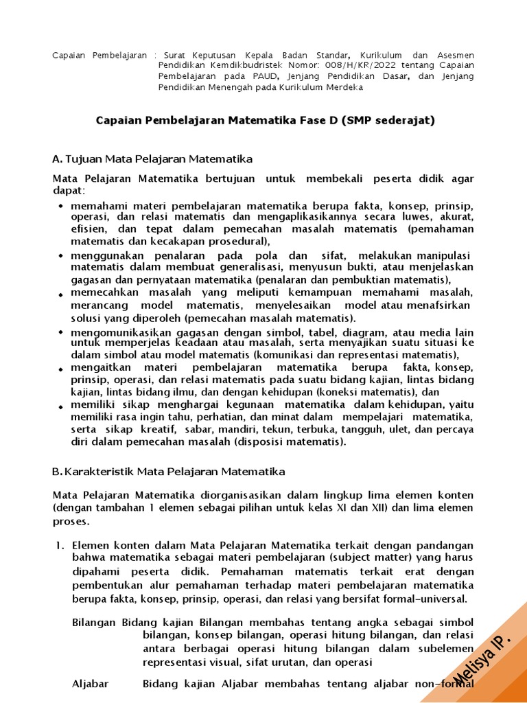 CP MTK Fase D | PDF