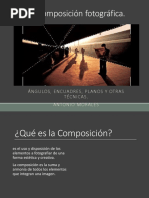 Planos y Movimientos de Cámara en Fotografía | PDF