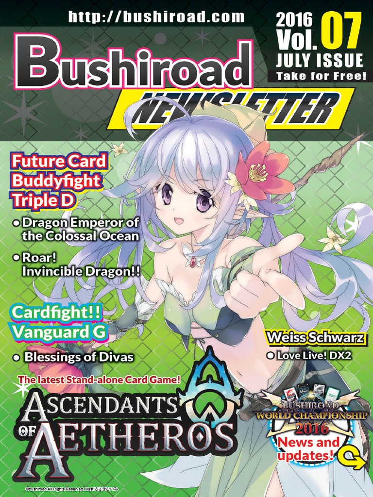 Cardfight Vanguard - Newsletter-2016 - Vol7 | PDF