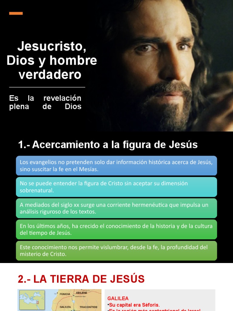 Jesucristo, Dios y hombre verdadero | PDF | Jesús | Judios