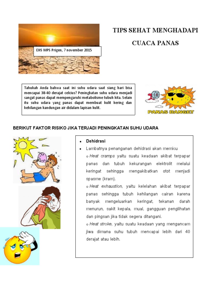 Efek Cuaca Panas | PDF