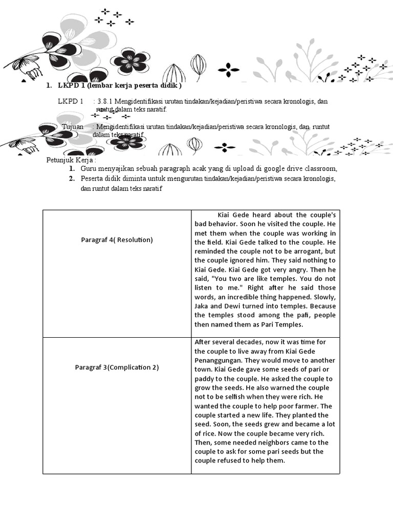 Identifying the generic structure of an Aboriginal folktale | PDF