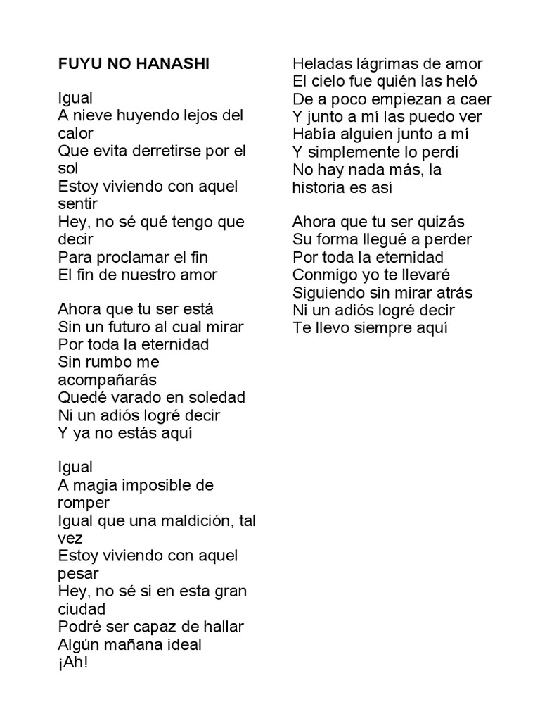 Given, Rumbling, Unravel, Cry Baby | PDF | Amor