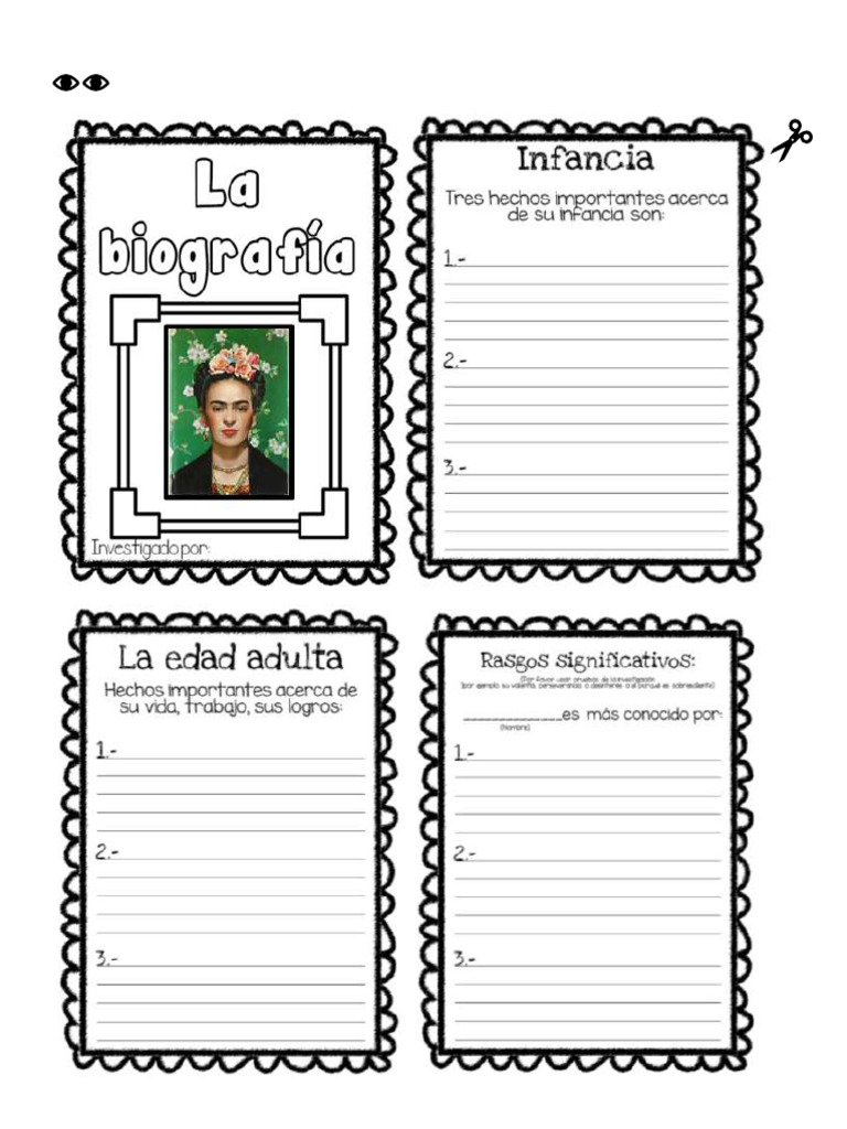 La Vida de Frida Kahlo-Biografia | PDF