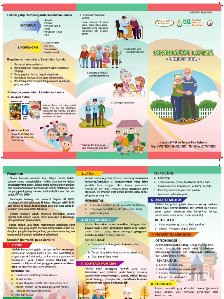 Panduan Kesehatan untuk Lansia | PDF