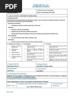 Formulario SCI - 207 Registro de Víctimas: Instructivo | PDF