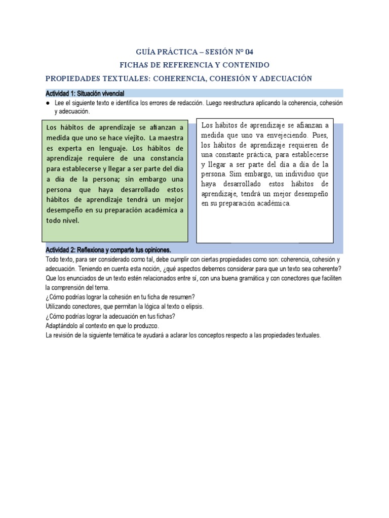 SESIÓN 4 | PDF