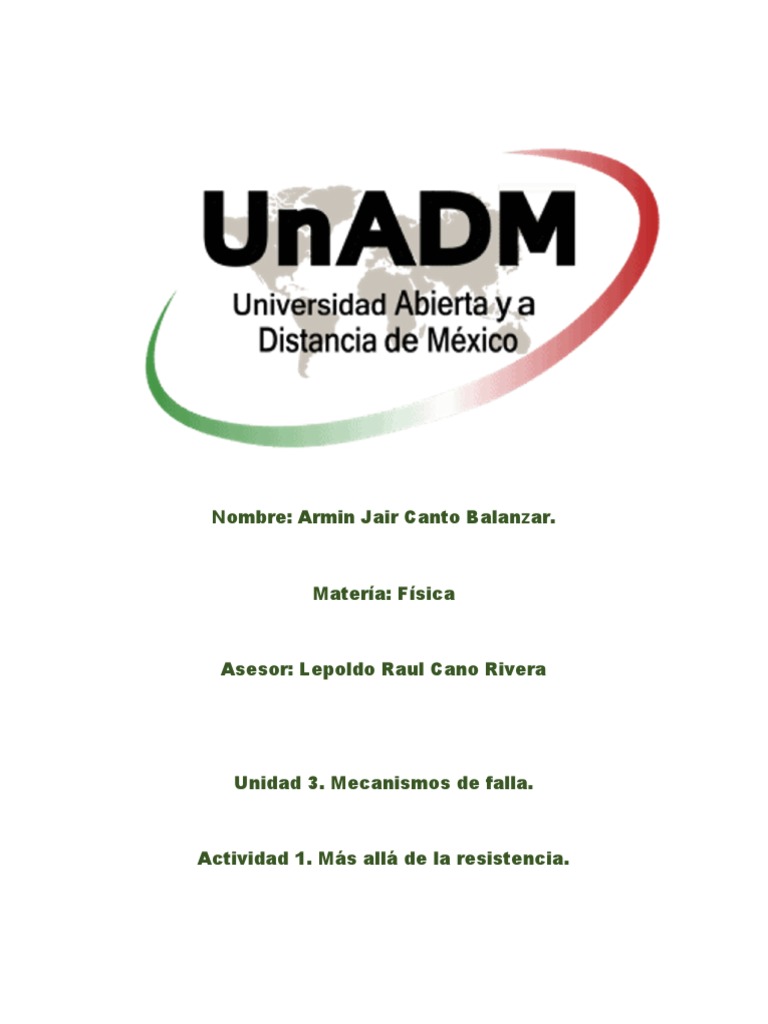 Mecanismos de Falla en Física: Tracción y Comprensión | PDF