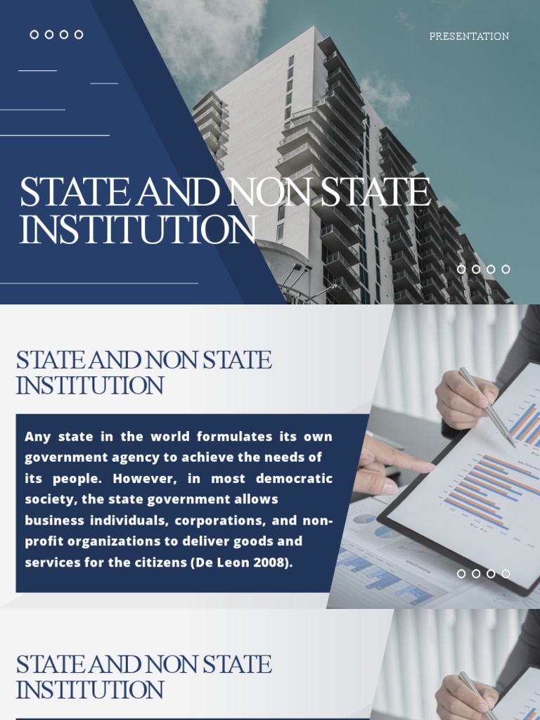 State and Non State Institution | PDF | Institution | Interest