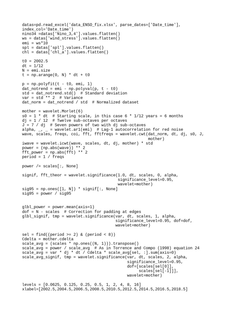 Pycwt | PDF | Computer Engineering | Applied Mathematics