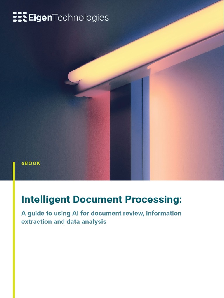 Ebook A Users Guide To Intelligent Document Processing | PDF | Artificial Intelligence ...