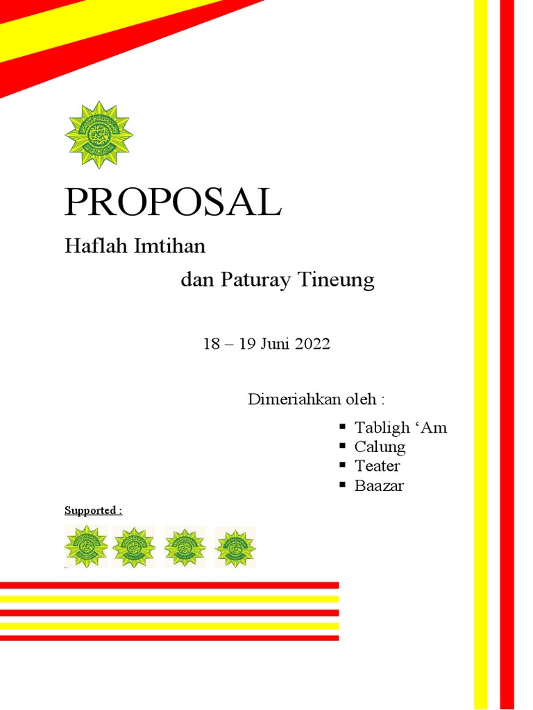Haflah Imtihan MI PERSIS 46 Cibitung | PDF