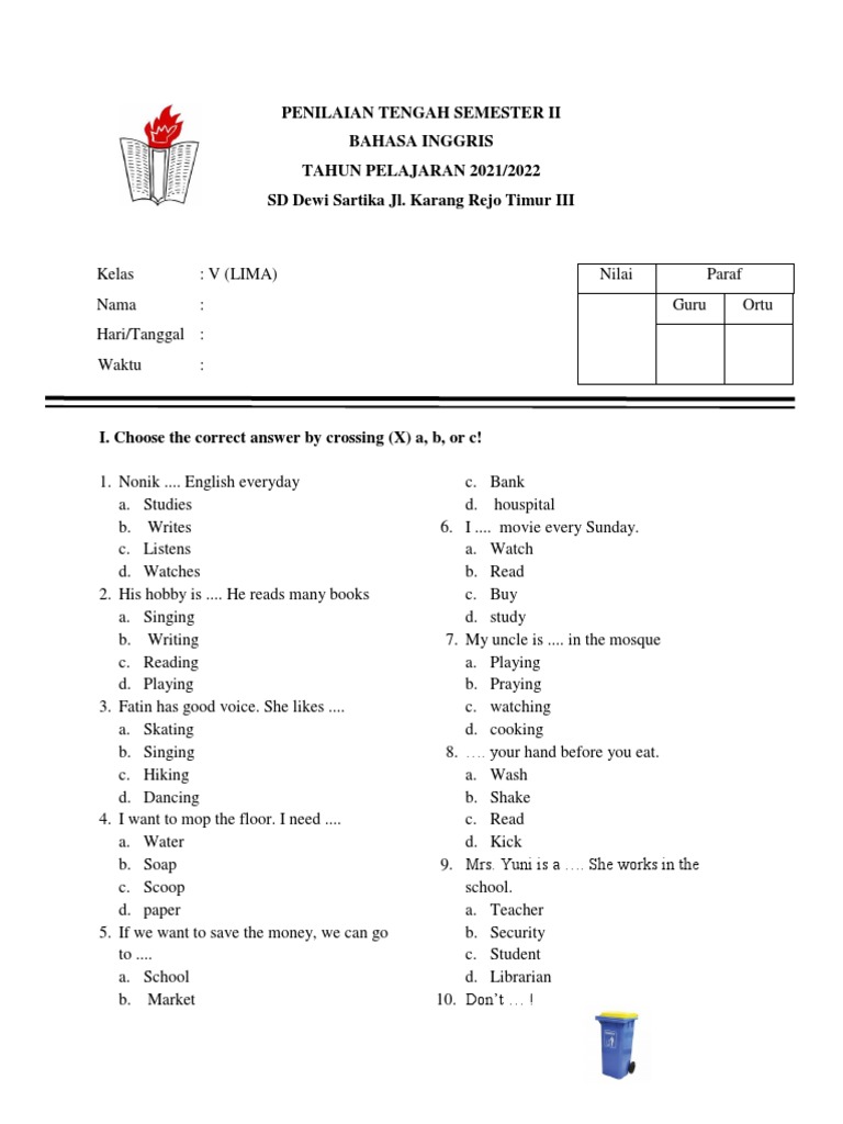 Pts Kelas 5 Pdf Java