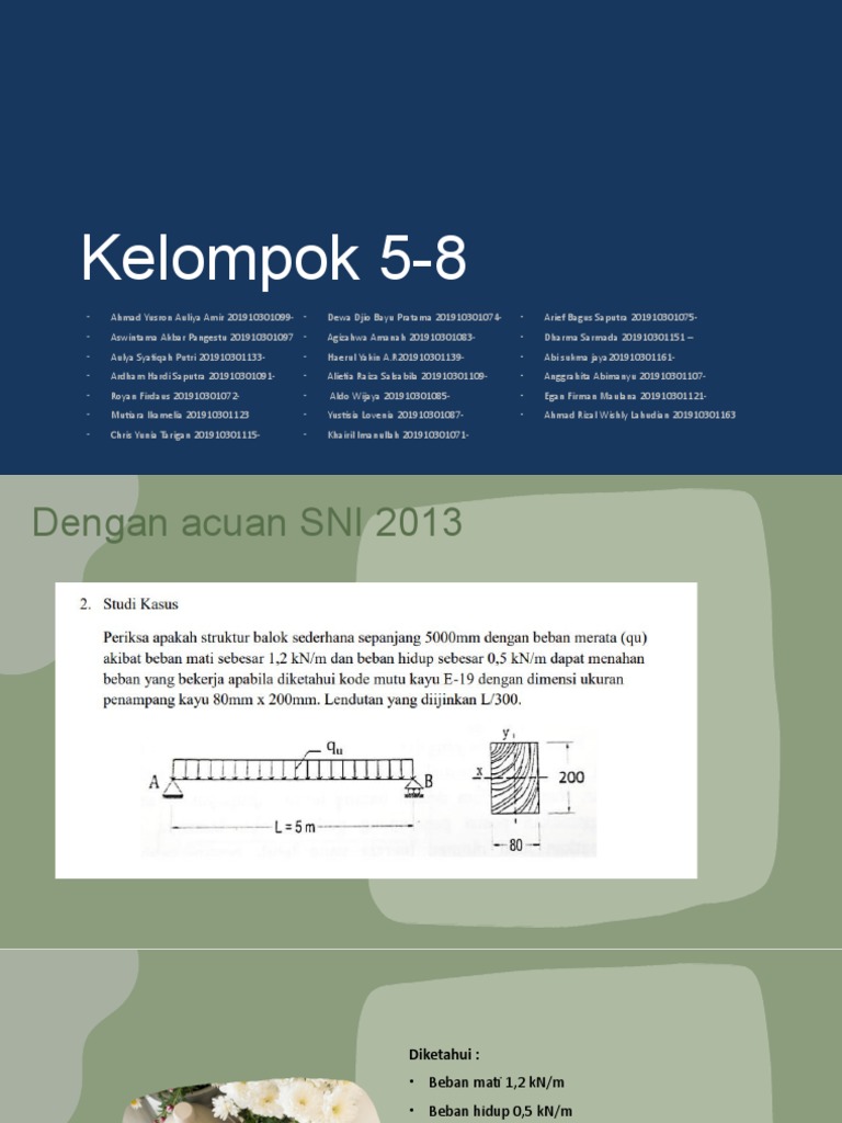 Kontrol Struktur Balok | PDF