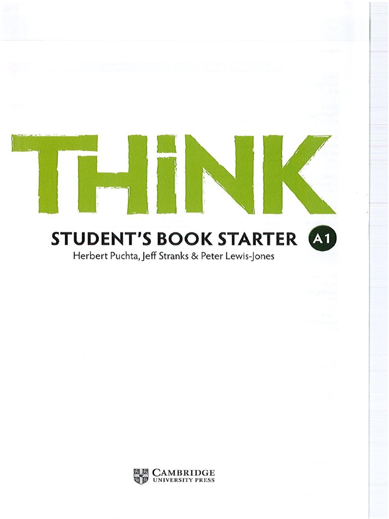 Think A1 (SB) | PDF