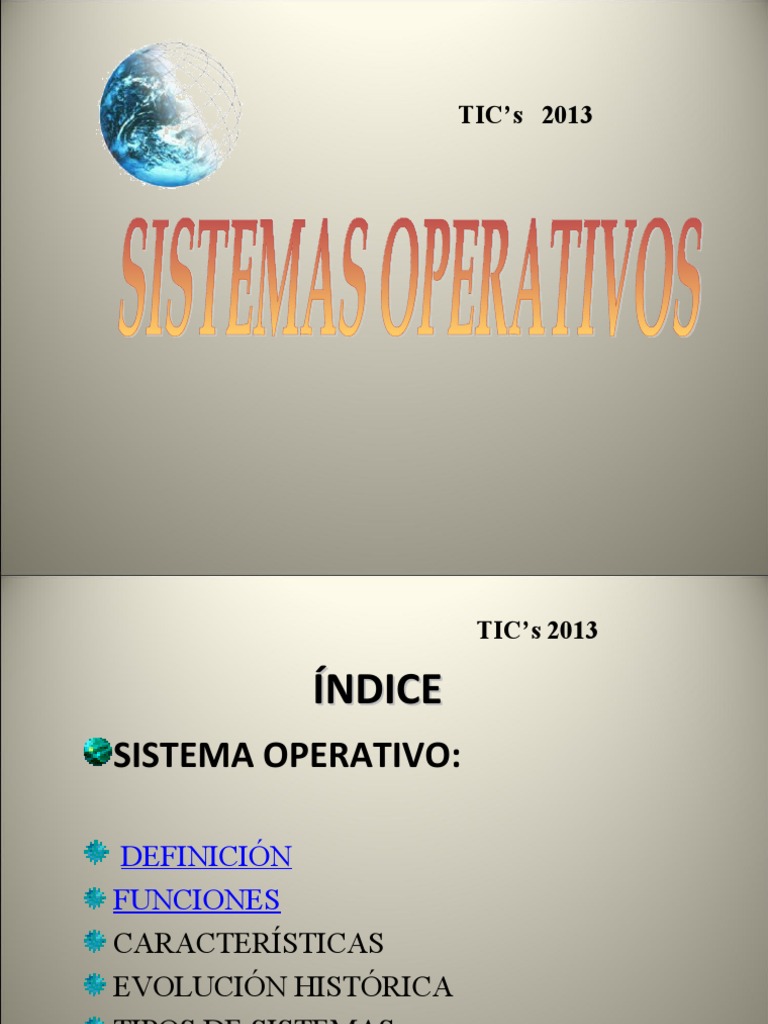 02 - Introduccion Sistemas Operativos | PDF | Sistema operativo | Hardware de la computadora