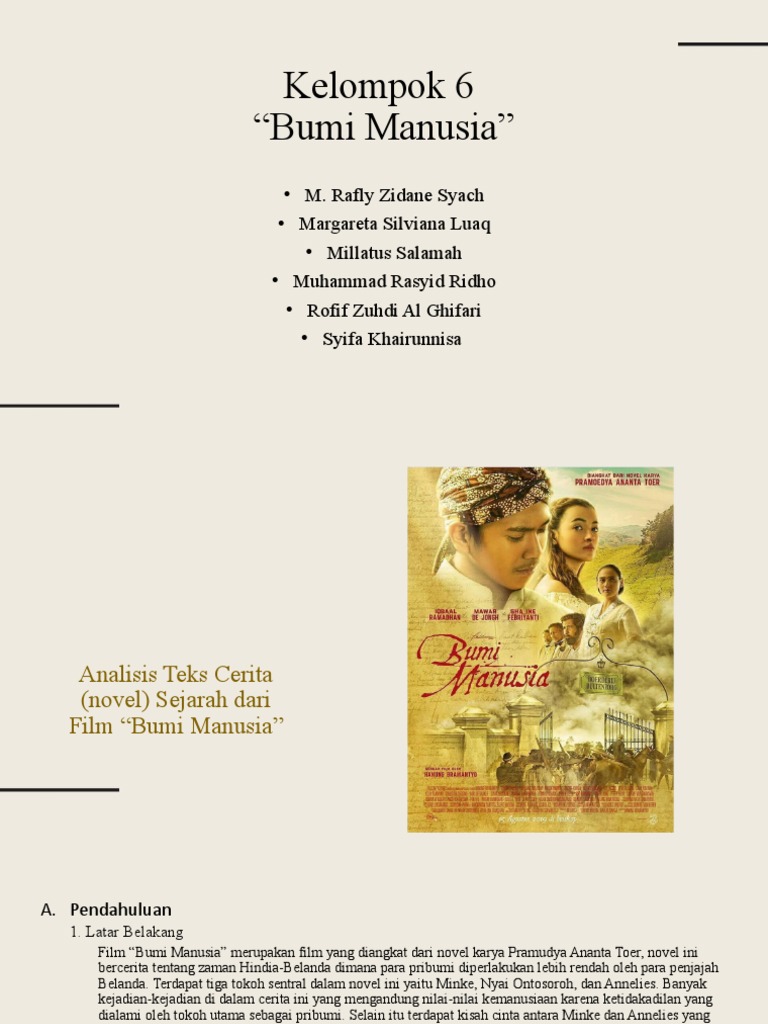 2-Bumi Manusia | PDF | Dewasa Muda