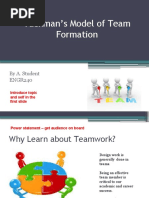 Tuckman's Model in UK Care Work | PDF