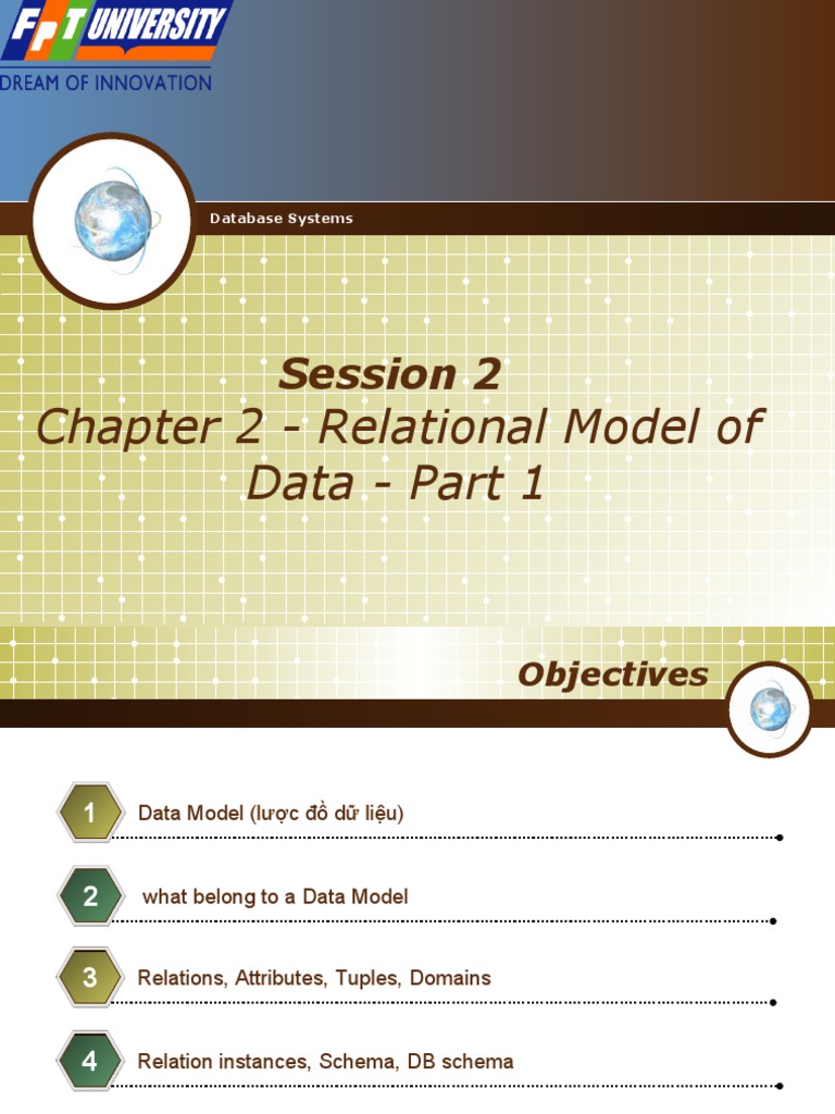 2 - Chapter 2 - Relational Model of Data - P1 | PDF | Relational Model | Relational Database