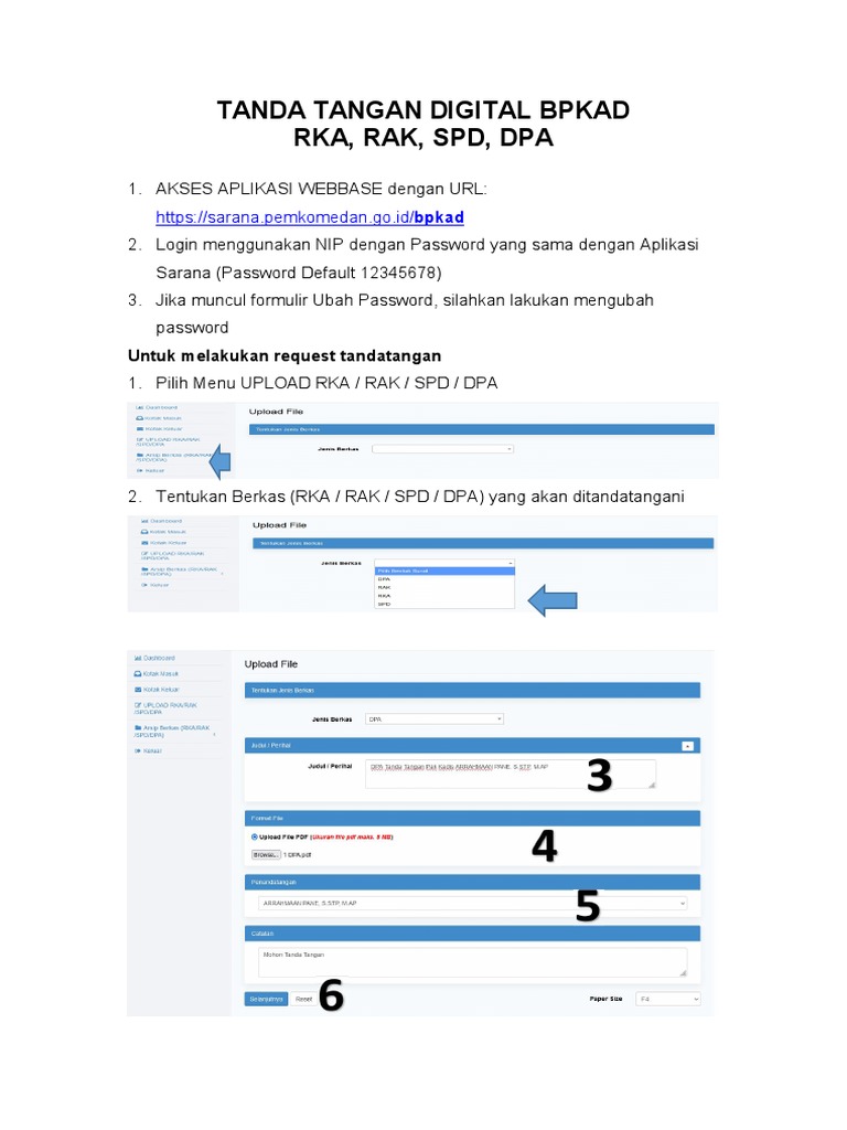 Tte Bpkad Untuk Rka | PDF