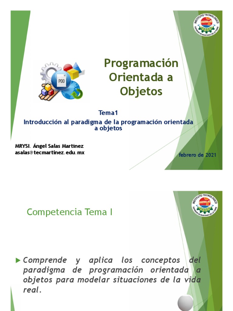 1.1 Elementos Del Modelo de Objetos | PDF | Programación orientada a ...