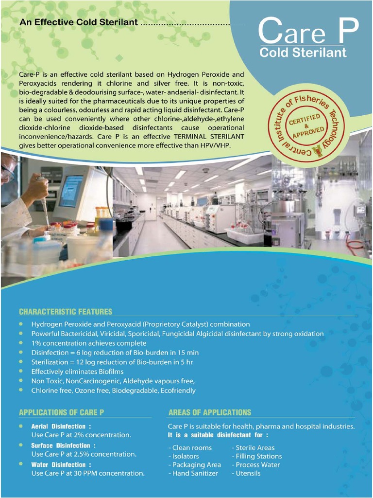Care-P-Cold-Sterilants Fumigation Fumigation Agent | PDF