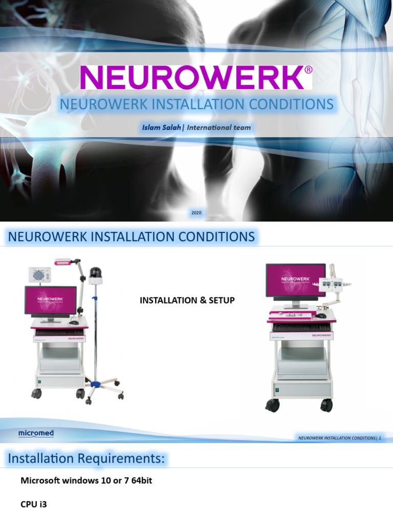 NEUROWERK Installation Guide | PDF | Installation (Computer Programs) | Computer File