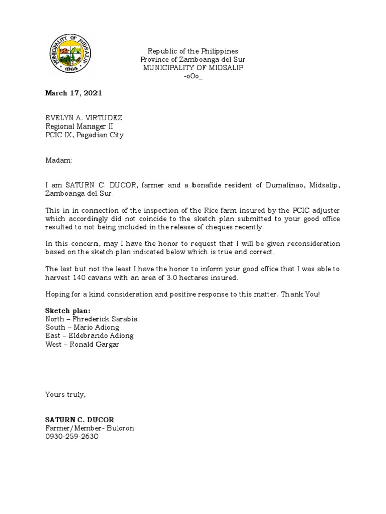 Request for Insurance Claim Reconsideration | PDF