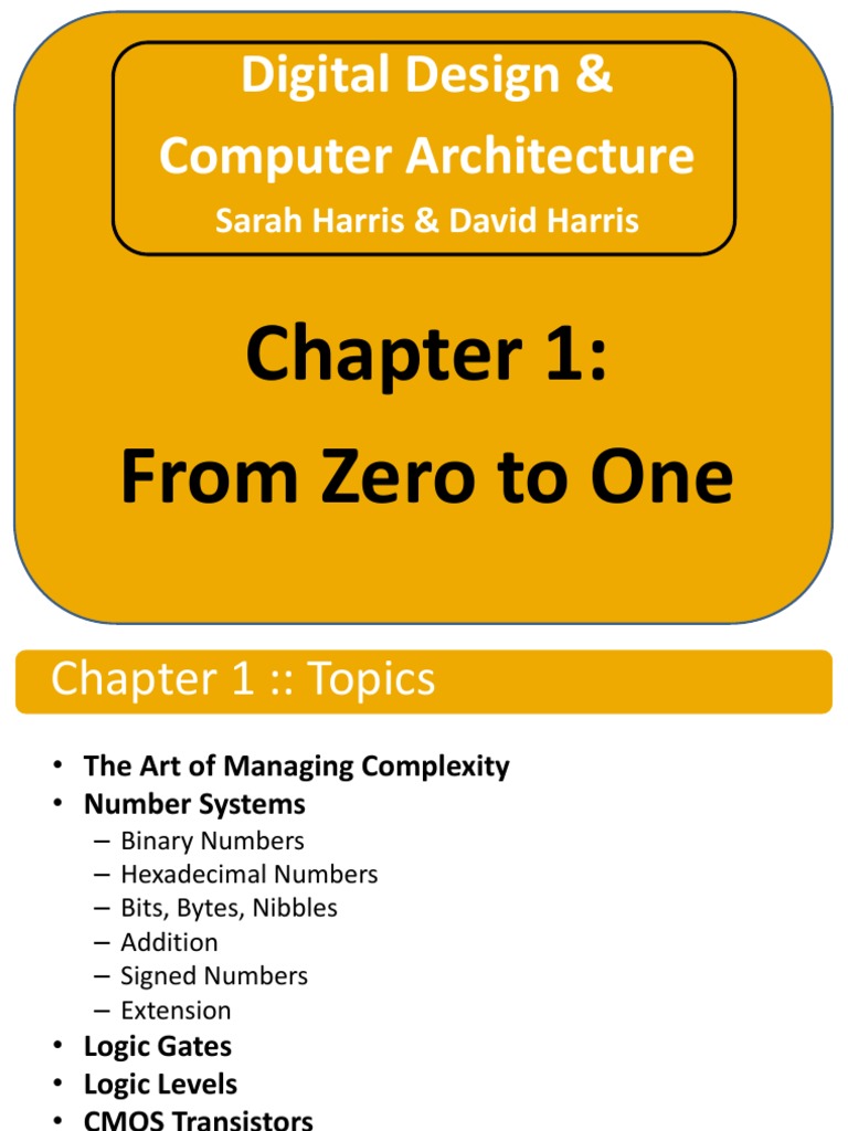 DDCArv Ch1 | PDF | Mosfet | Logic Gate