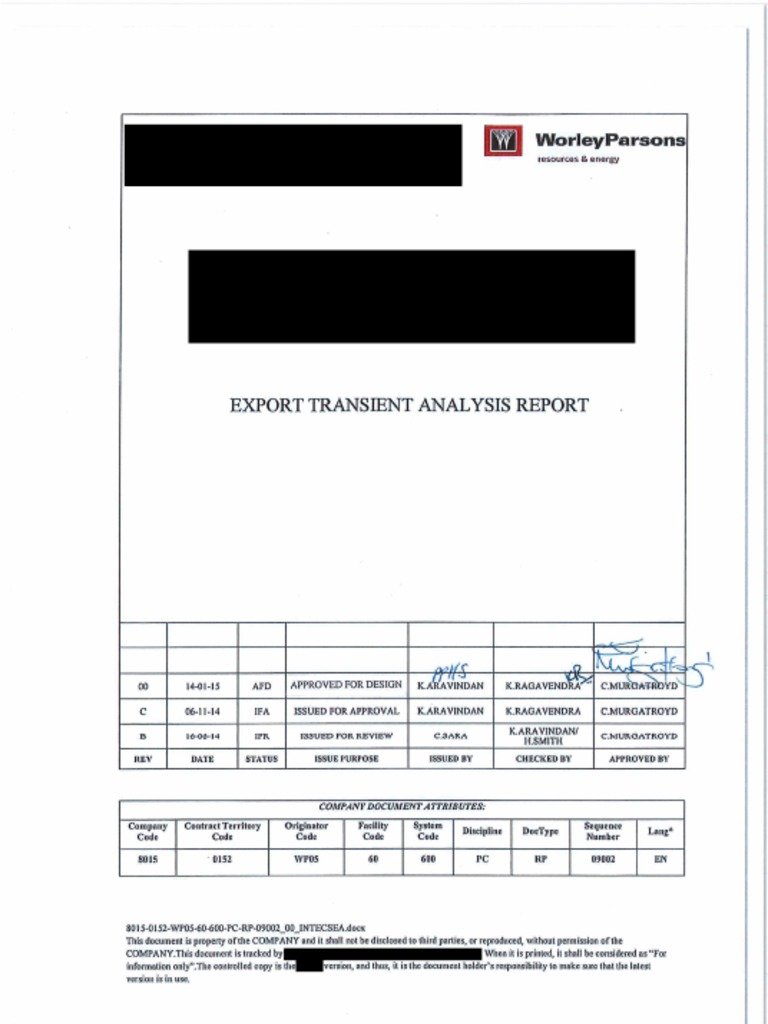 Export Transient Analysis Report | PDF | Pump | Pipeline Transport
