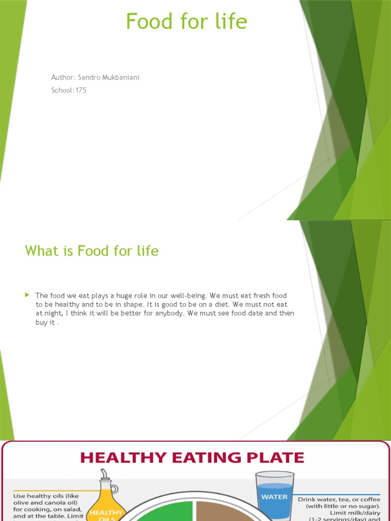Food For Life | PDF | Cooking, Food & Wine