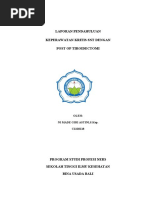 Asuhan Keperawatan SNNT dan Isthmolobektomi | PDF