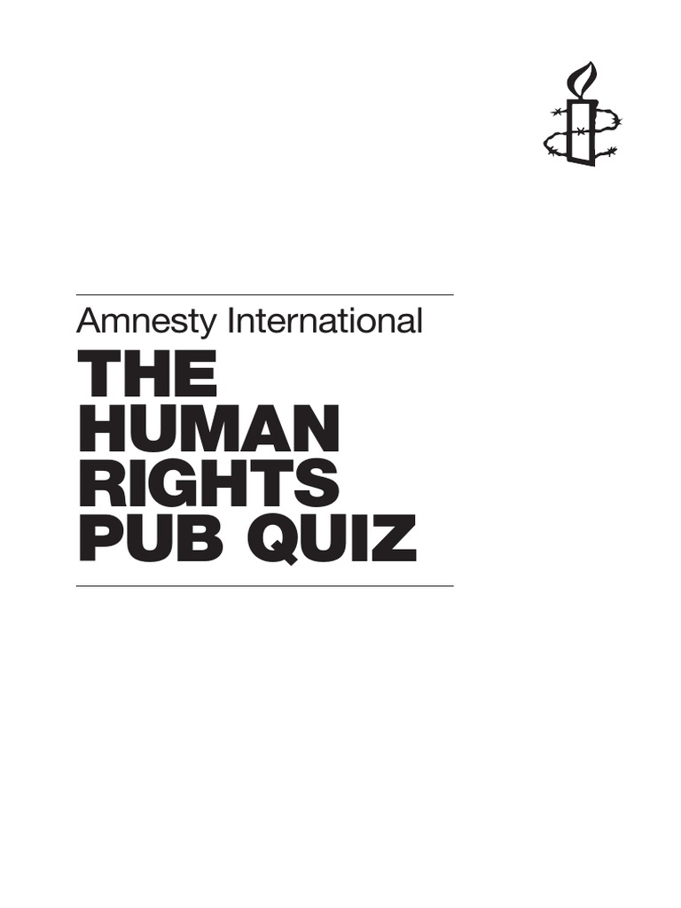 Human Rights Pub Quiz | PDF | Capital Punishment | Suffragette