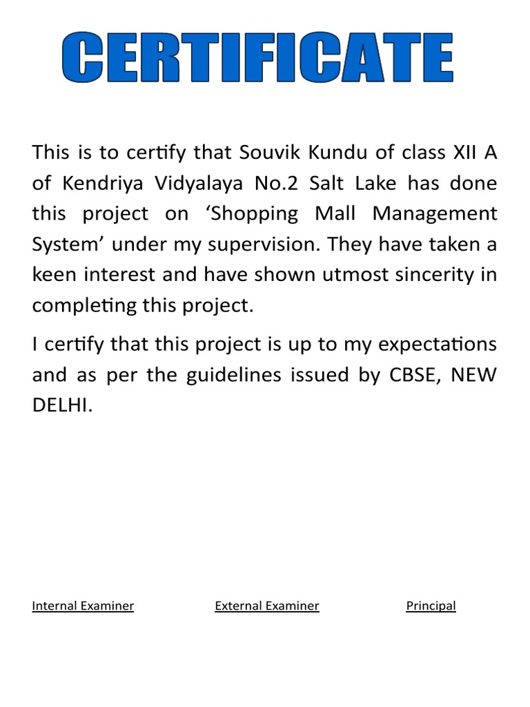 Cs Investigatory Project | Download Free PDF | Databases | Computer Engineering