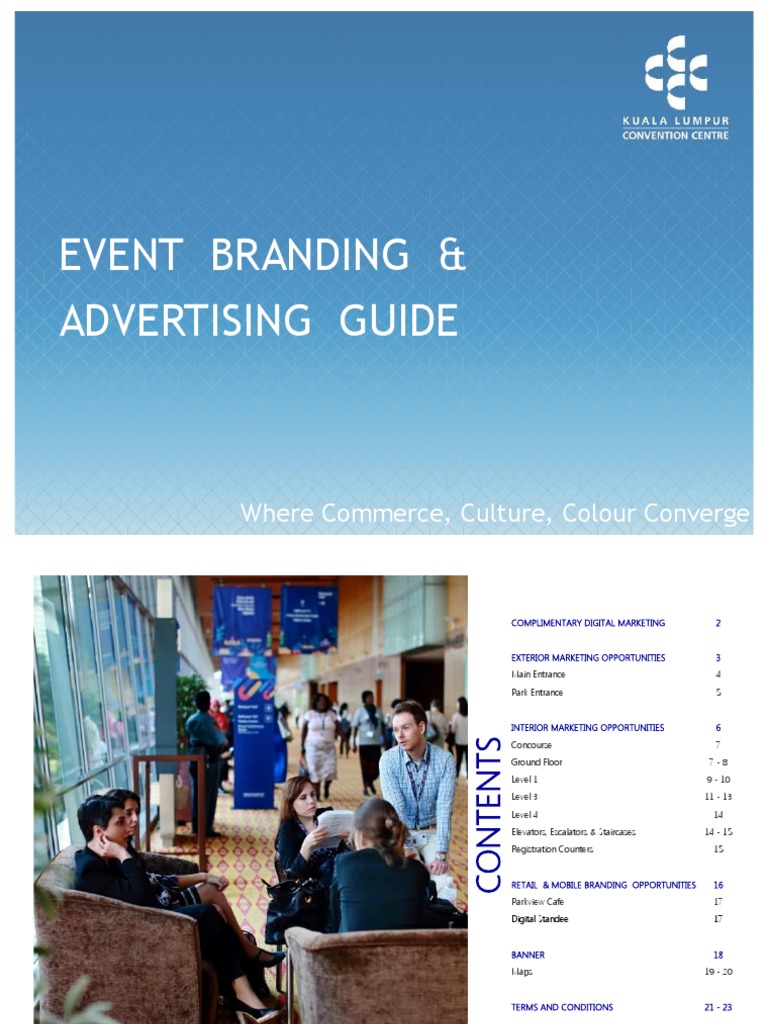 Event Branding and Advertising Guide | PDF | Elevator | Digital Marketing