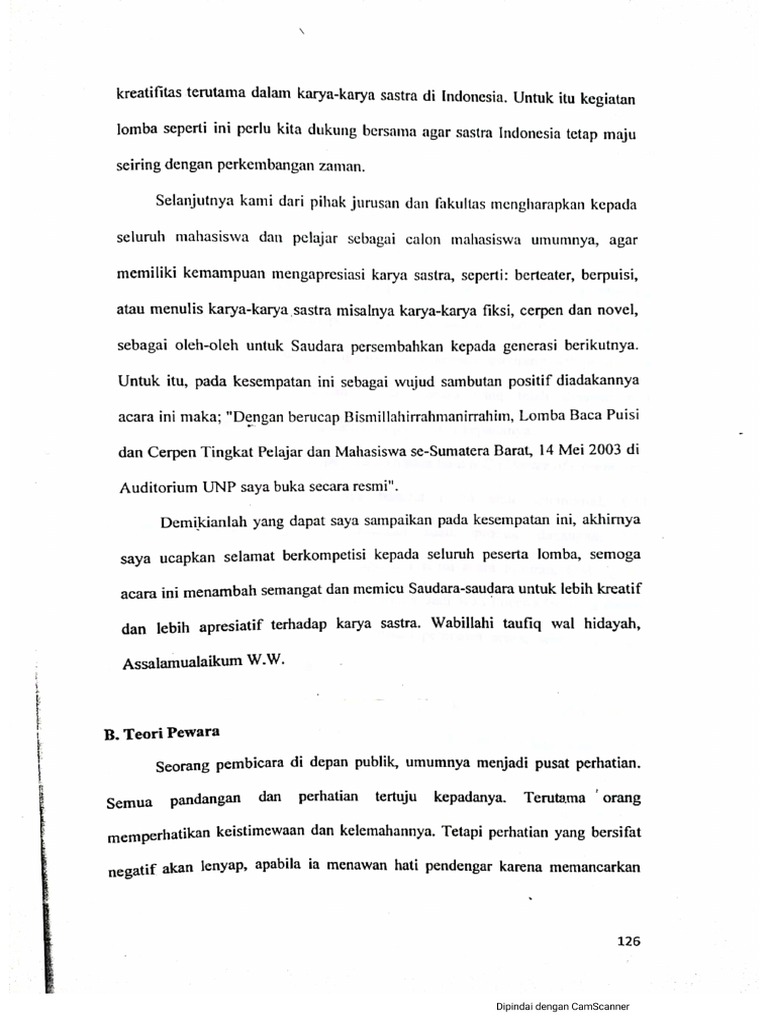 Pertemuan-13 Teori Pewara | PDF