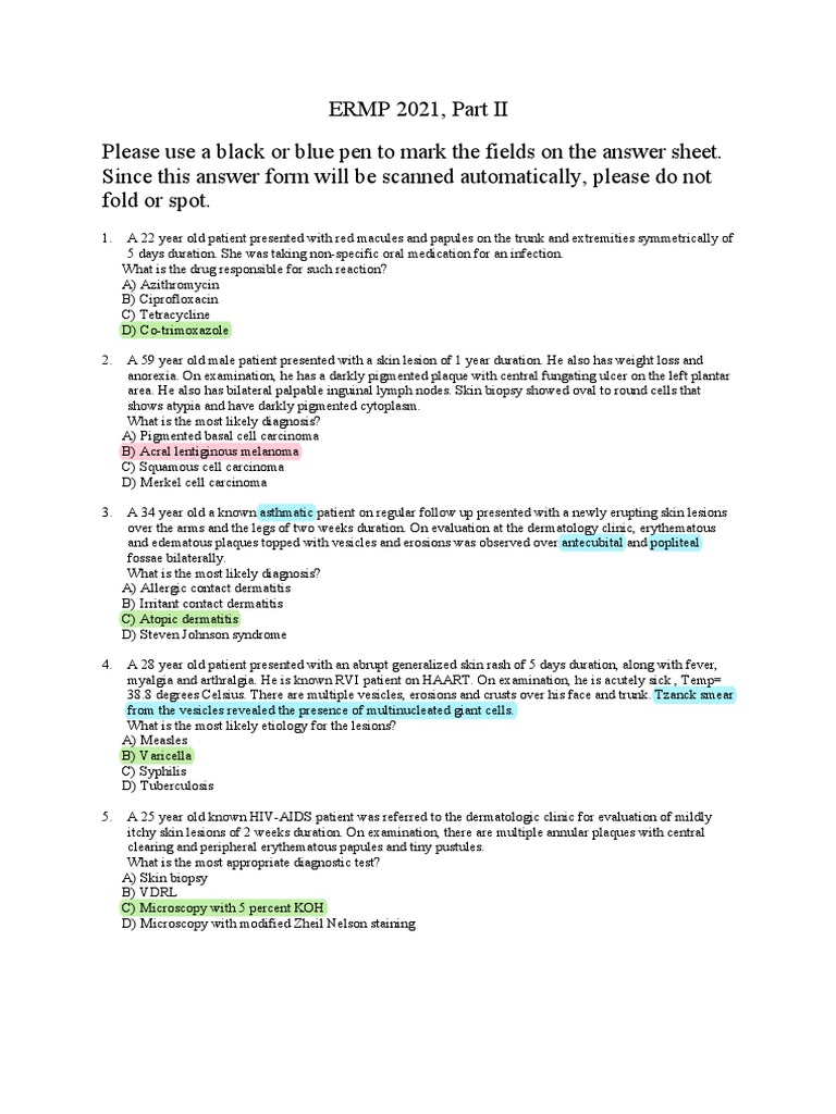 Ermp 2021 Part Ii 1 Pdf Informed Consent Anemia