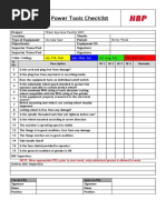 Daily Safety Briefing Checklist | PDF | Safety | Labor Relations